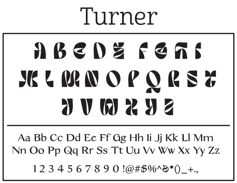 Turner Return Address Stamp – PSA Essentials