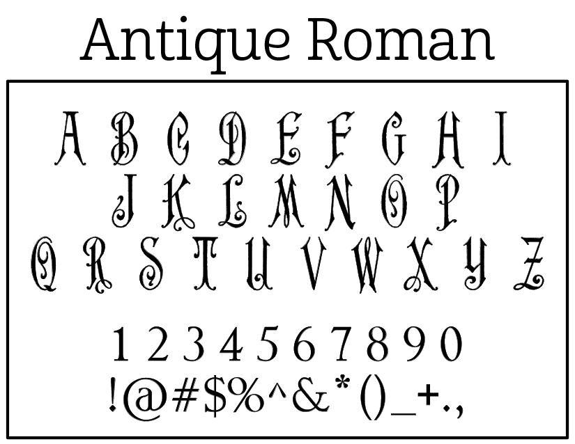 Antique Roman Monogram Stamp – PSA Essentials