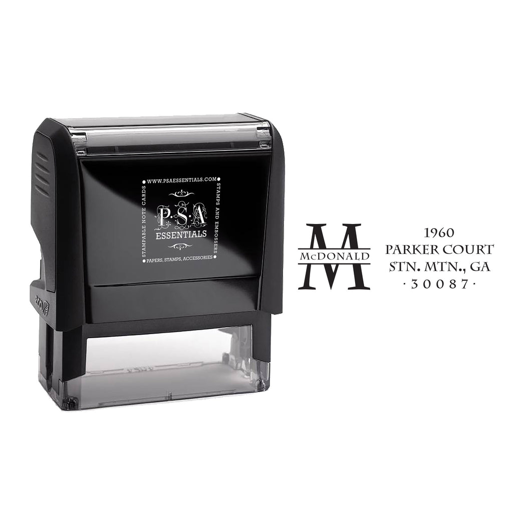McDonald Return Address Stamp – PSA Essentials